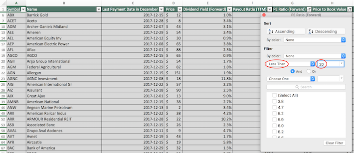 The Full List of Stocks That Pay Dividends in December [Free Download ...